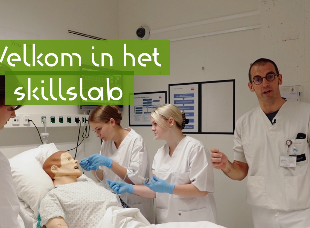 Skillslab Verpleegkunde: hoe werkt dat eigenlijk? | KdG Hogeschool